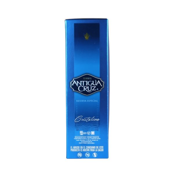 Antigua Cruz Ultra Premium Cristalino Anejo Tequila 100% Agave – 35% ...